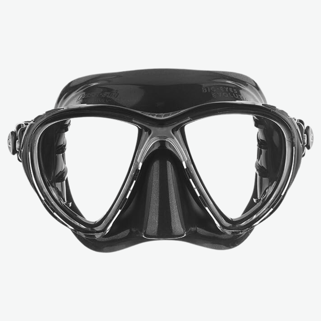 Cressi Big Eyes Evolution Diving Mask with prescription – diving-mask